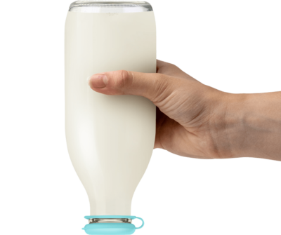 Reusable Silicone Milk Bottle Caps | Milk Topz
